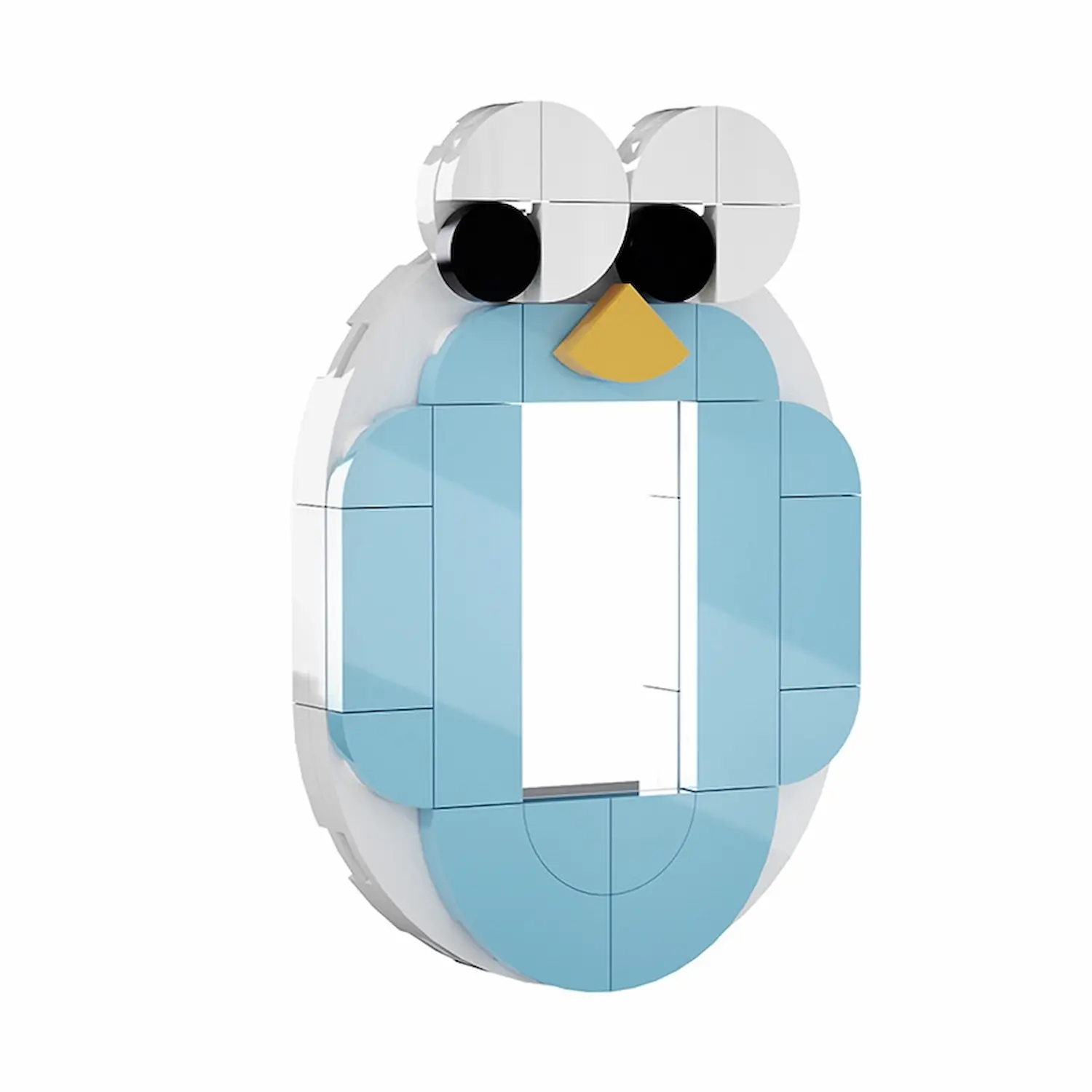 MOC – Monster Number 0/Zero(LEGO Alternative Bricks), Learning Math Toy