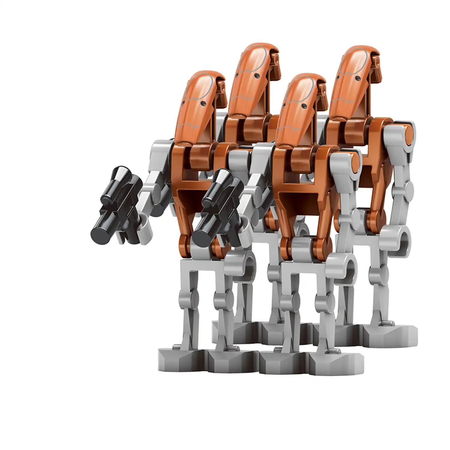Minifigure – B1 Battle Droid Orange (LEGO Alternative)