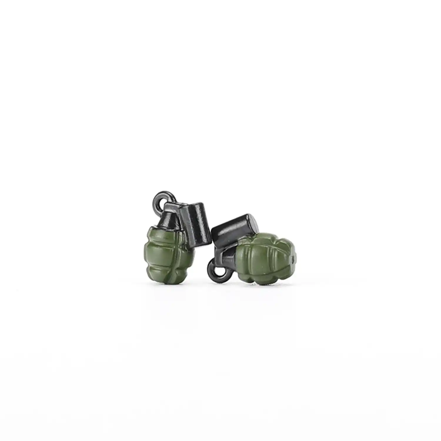 Custom Piece – two army green toy hand grenades – 3D Print for LEGO ...