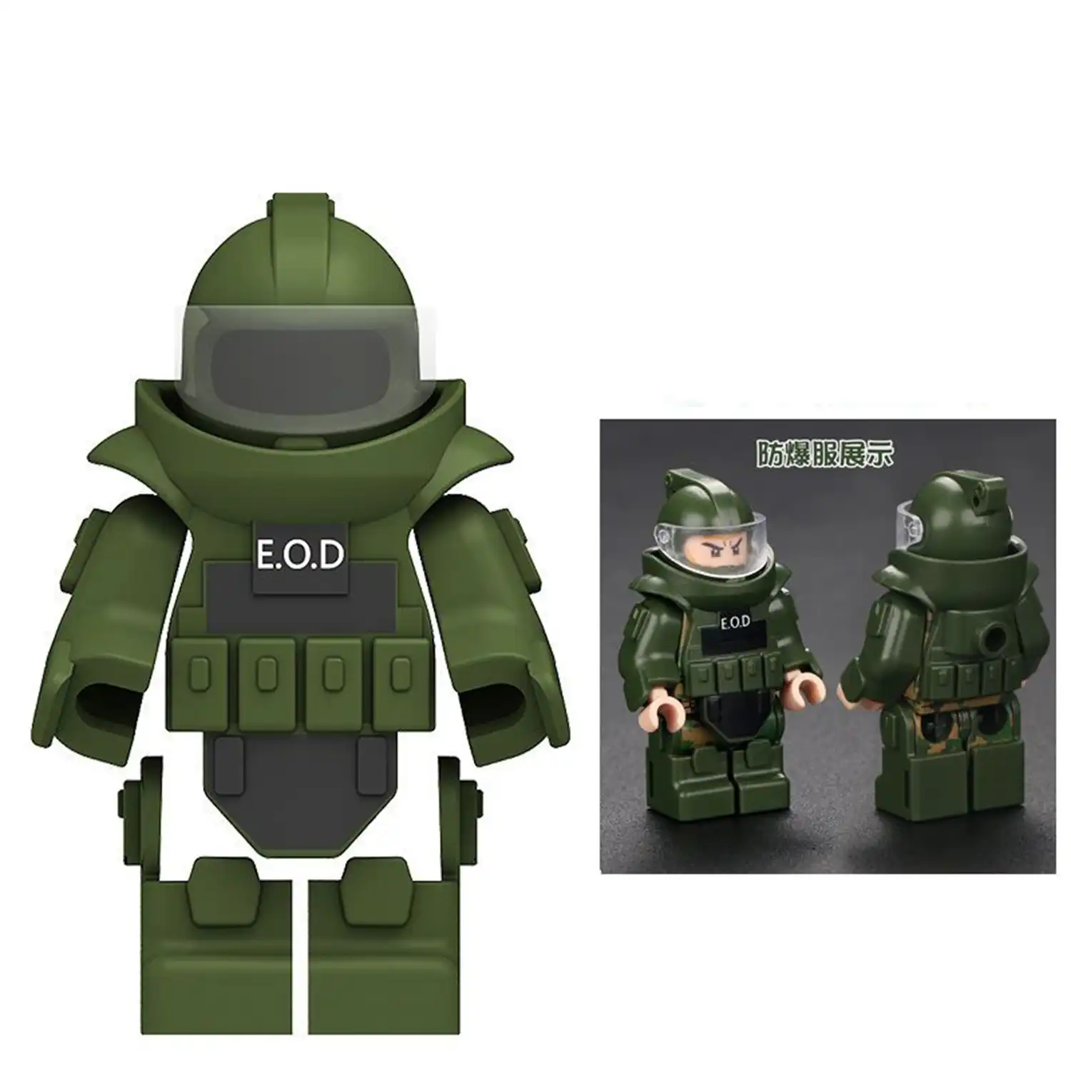 Custom Piece Miniature – EOD Explosive Ordnance Disposal suit or heavy ...