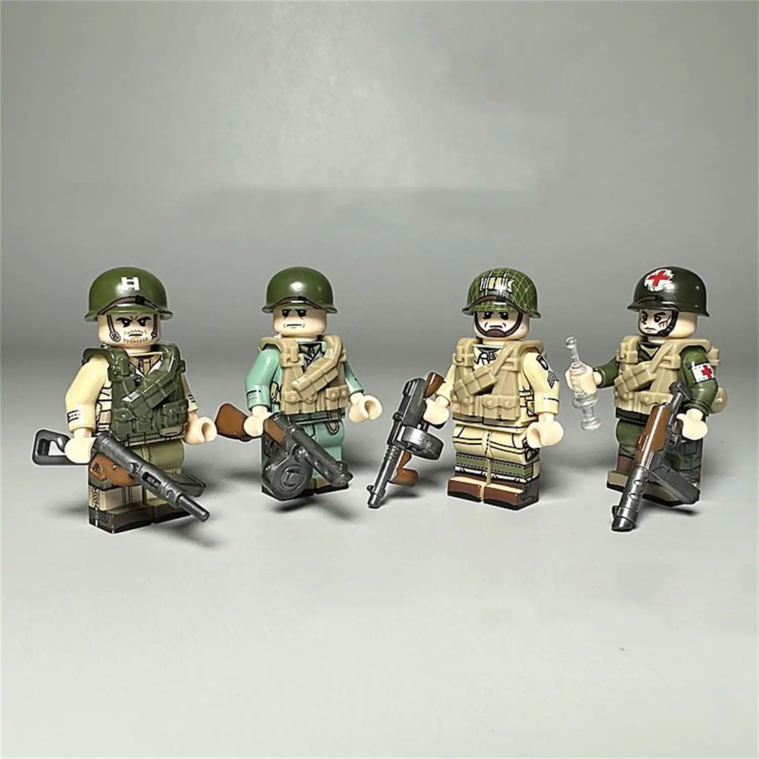 Minifigure – Band of Brothers Easy Company figures (LEGO Alternative)