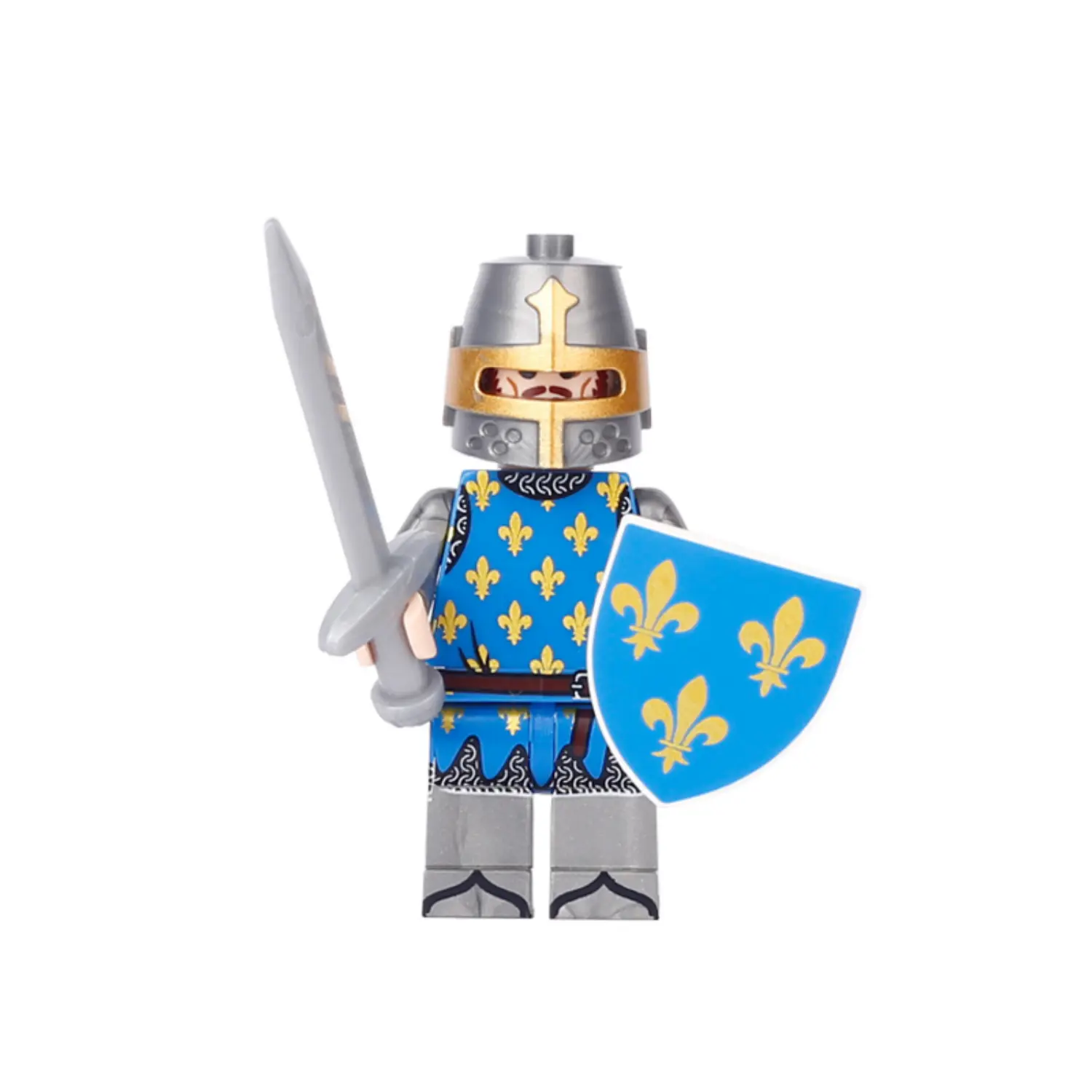 Minifigure – French knight (LEGO Alternative)