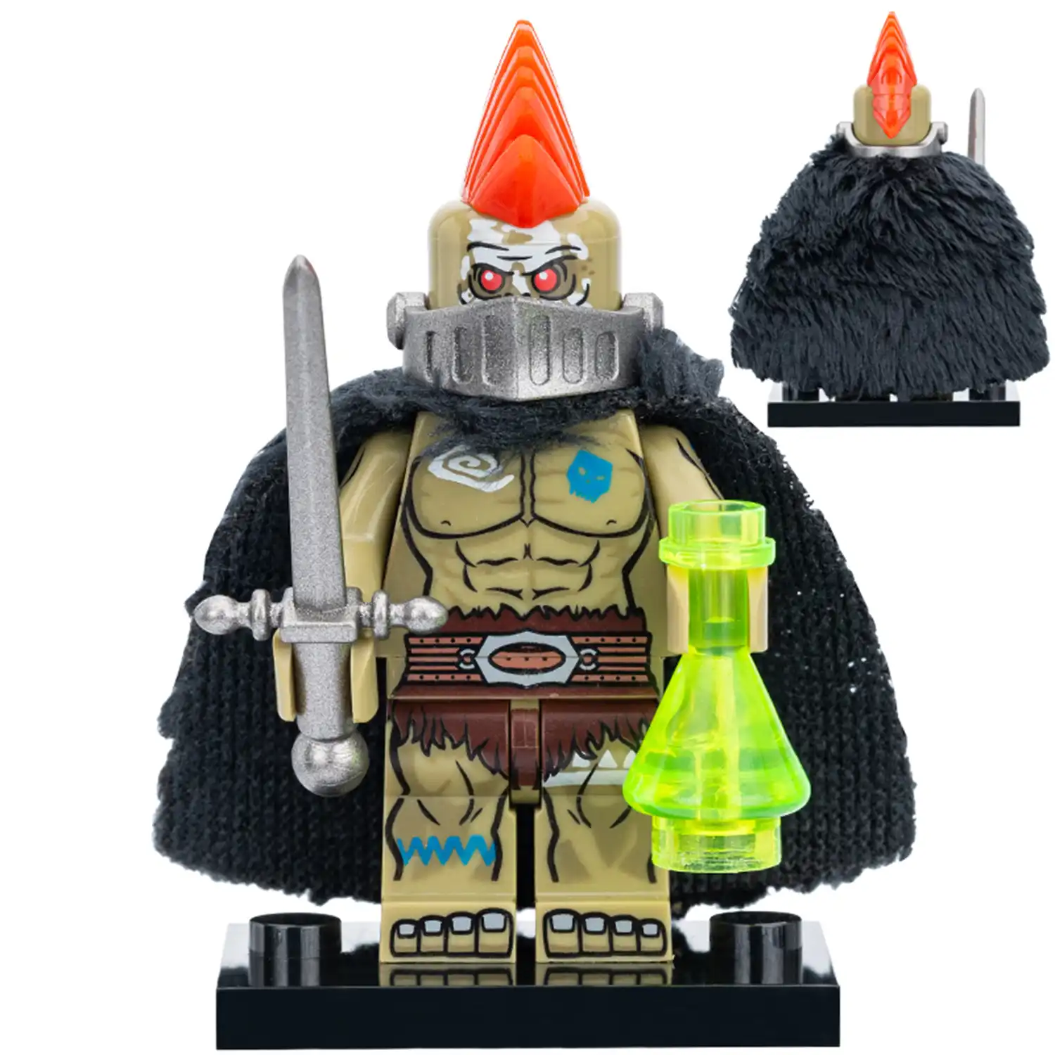 Minifigure – Orc Rogue Beastman Thief (LEGO Alternative)