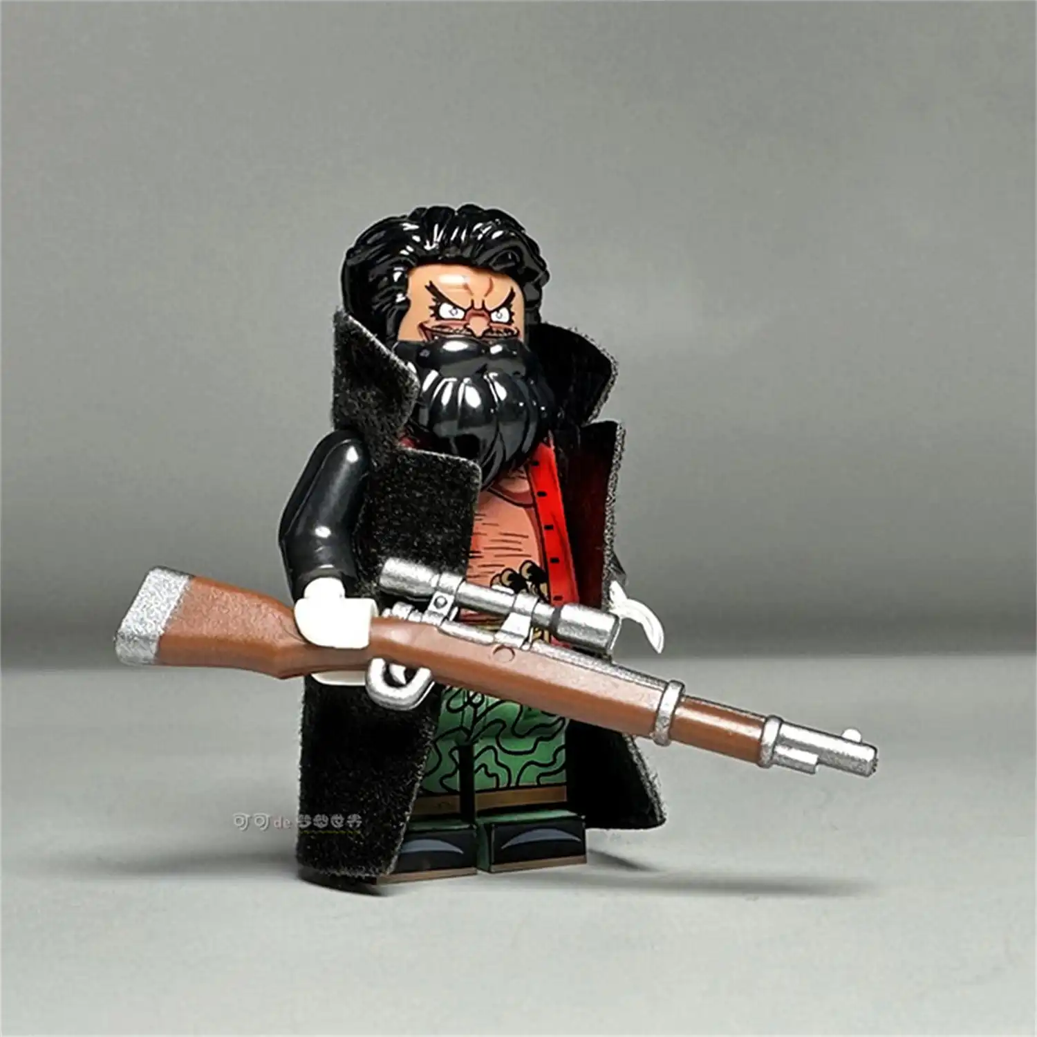 Minifigure – bounty hunter Henry Morgan Big Beard (LEGO Alternative)