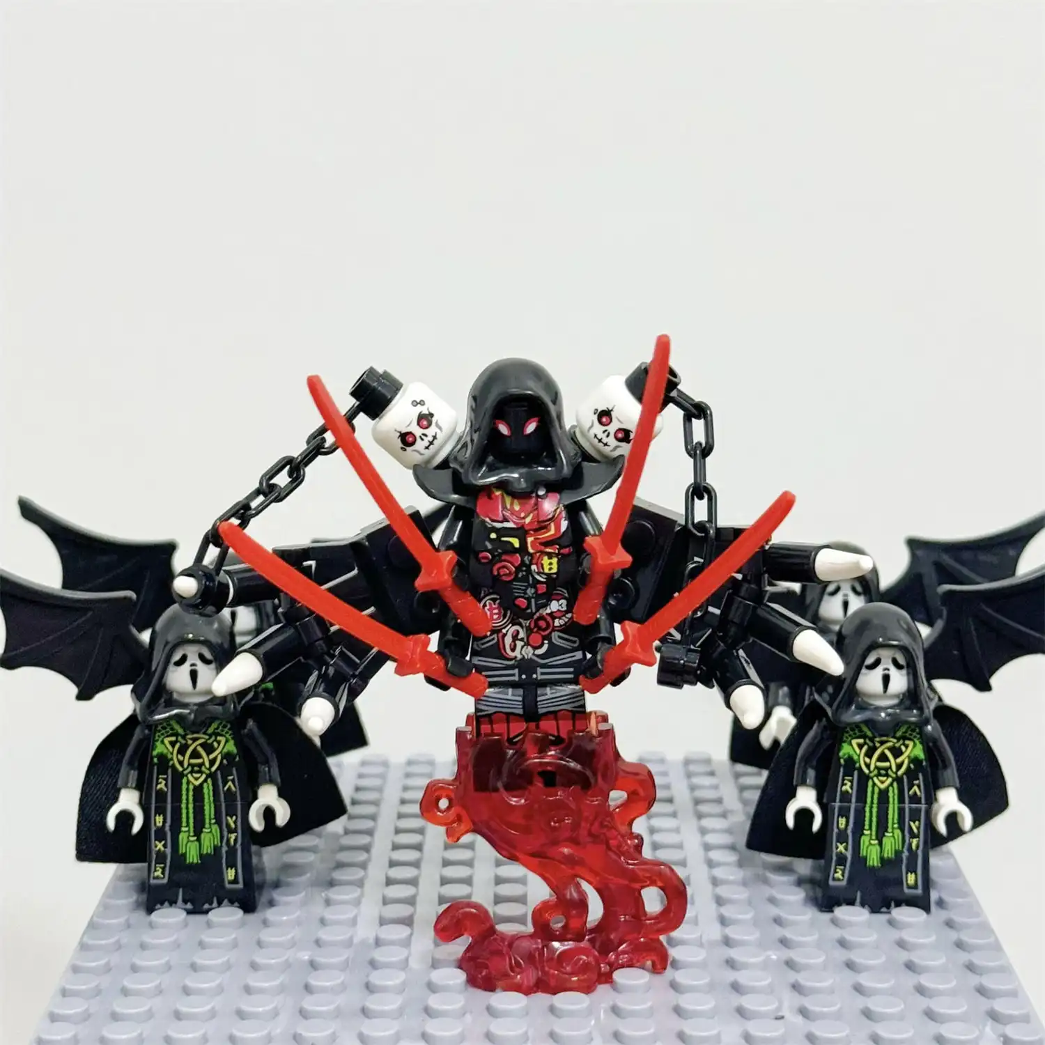 Minifigure – lord of the underworld death related deity demon and 4 ...