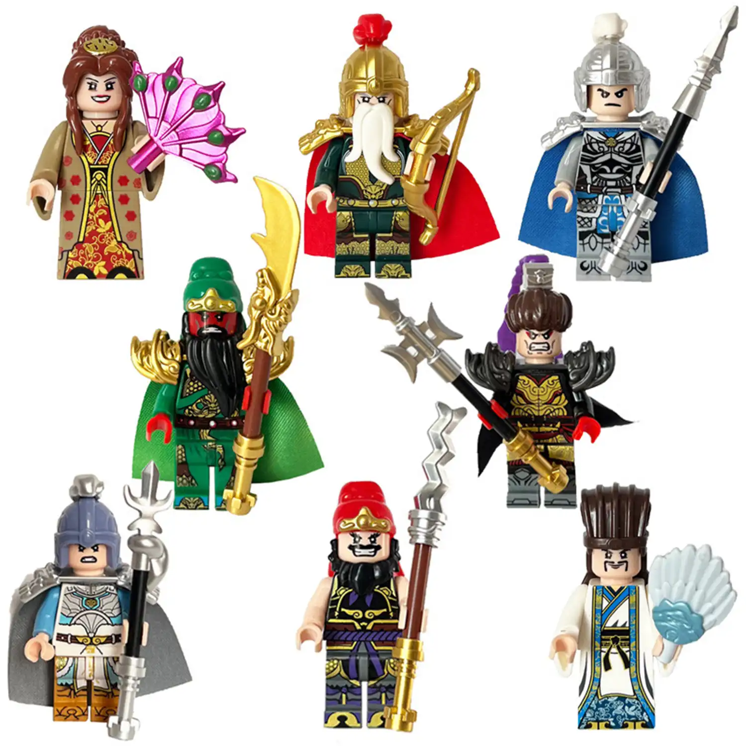 Minifigures – Three Kingdoms figures (LEGO Alternative)