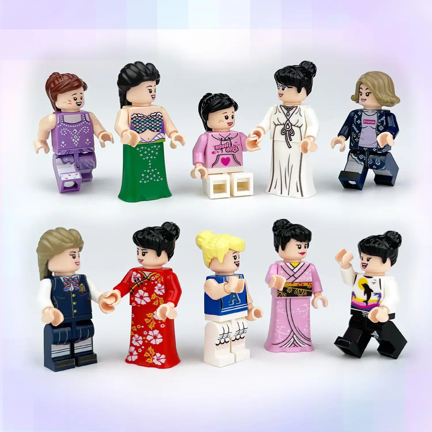 Minifigures – city girls (LEGO Alternative)