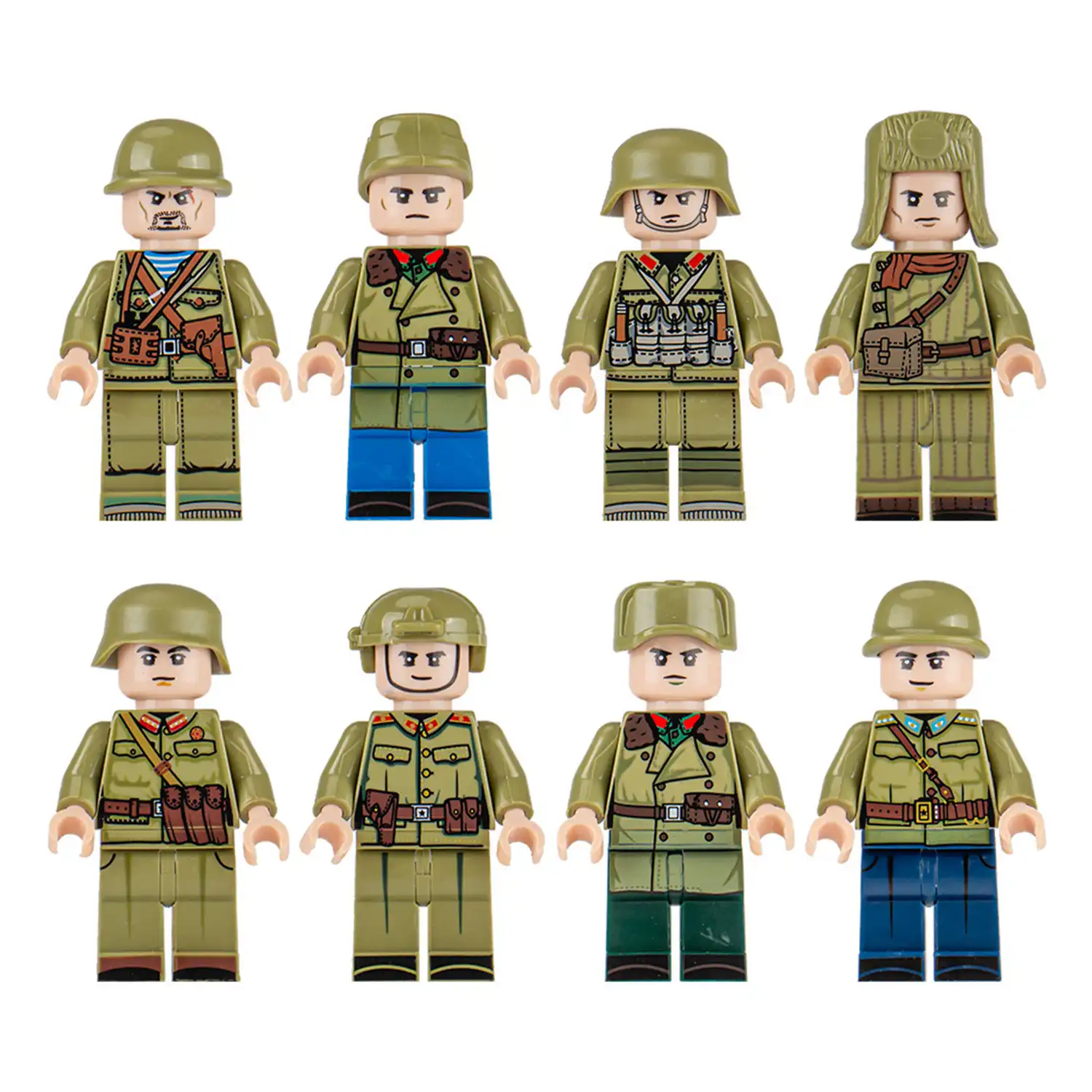 Minifigures – soldiers of the People's Liberation Army PLA (LEGO ...