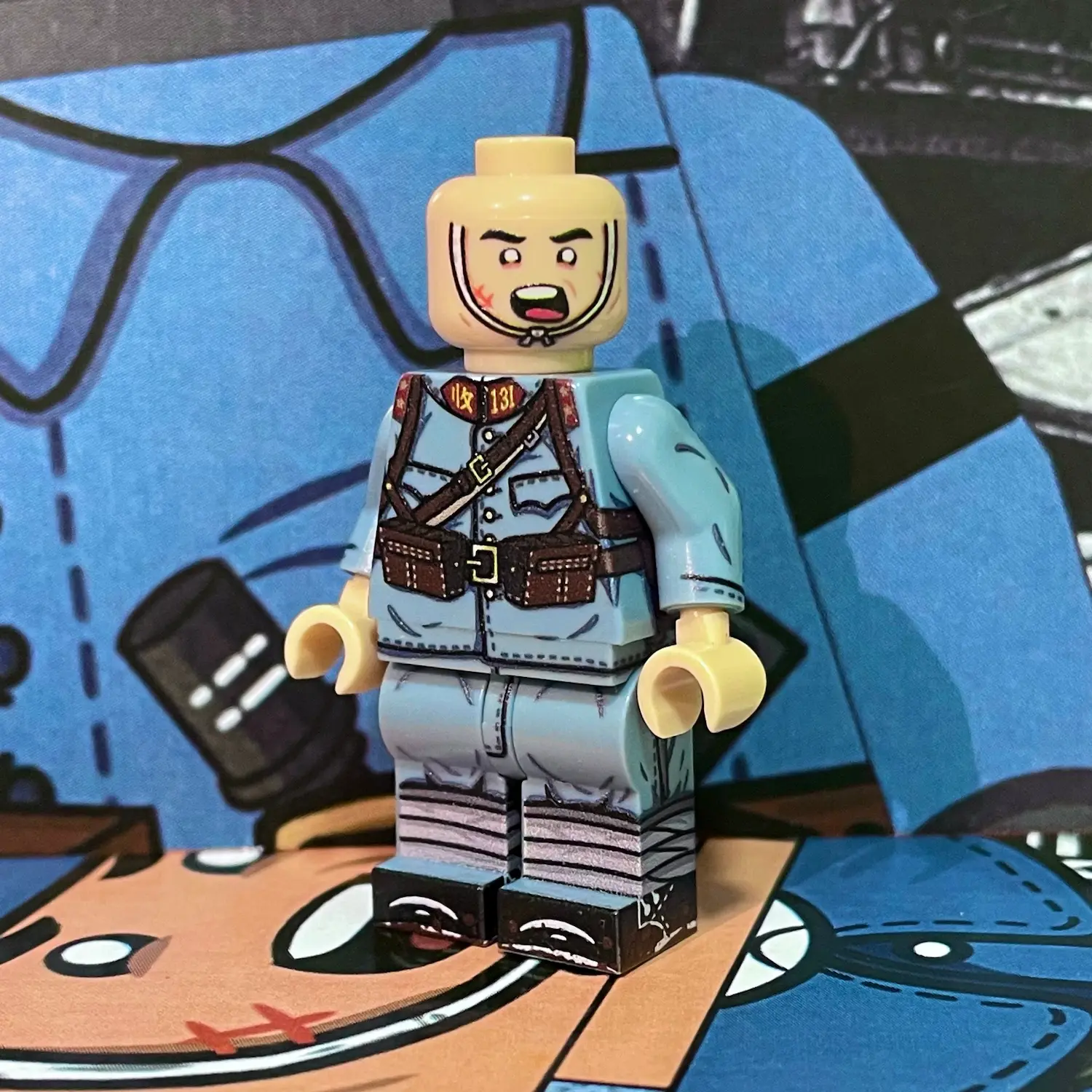 Minifigure – Chinese Beiyang Army soldier (LEGO Compatible)