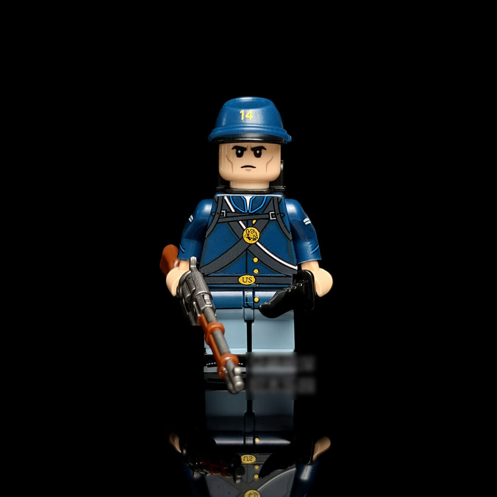 Minifigure - Corporal Joseph Pierce Union Army soldier who served in ...