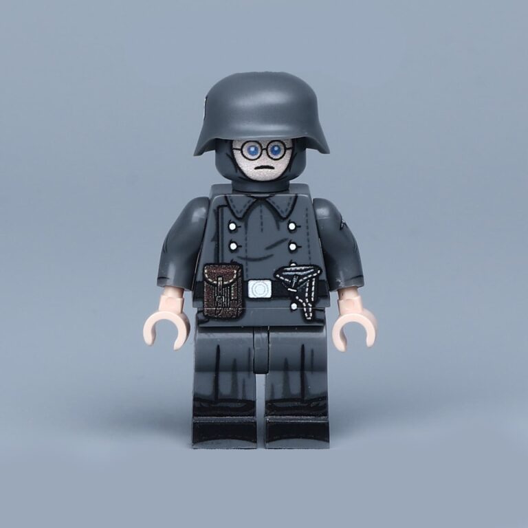 Minifigure - officer of the German Schutzstaffel (SS) during the World ...