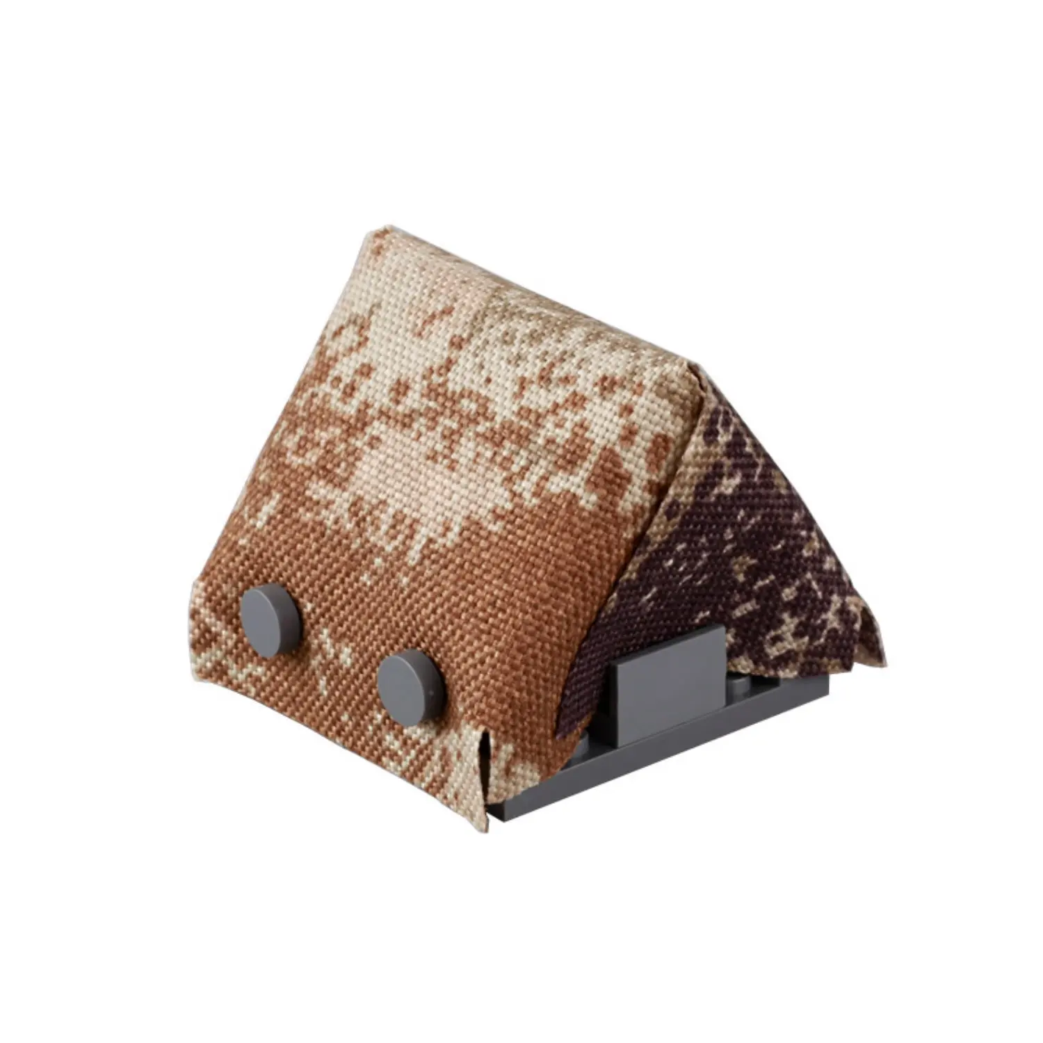 Custom Piece Miniature – A-frame pup tent printed with a modern digital ...