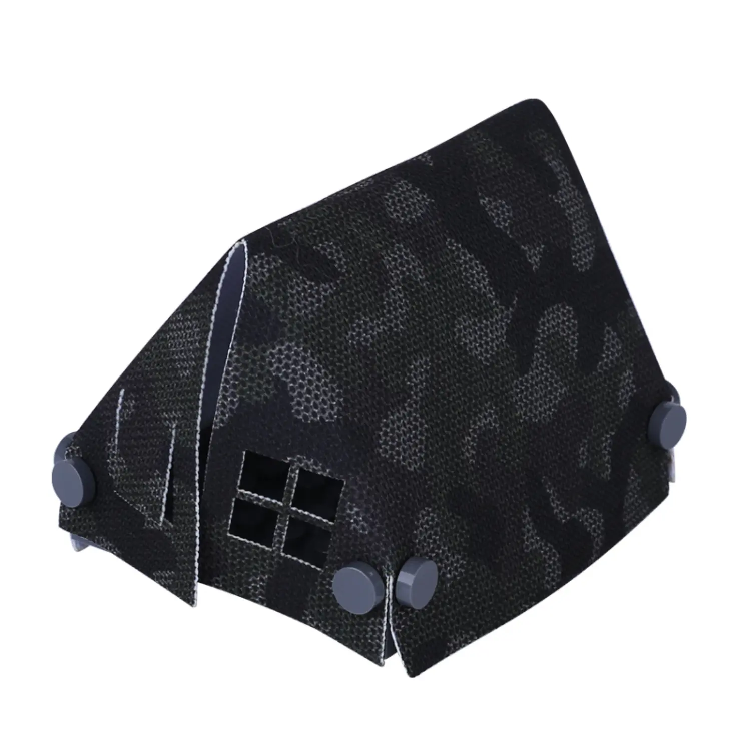 Custom Piece Miniature – large A-frame tent printed with a modern urban ...