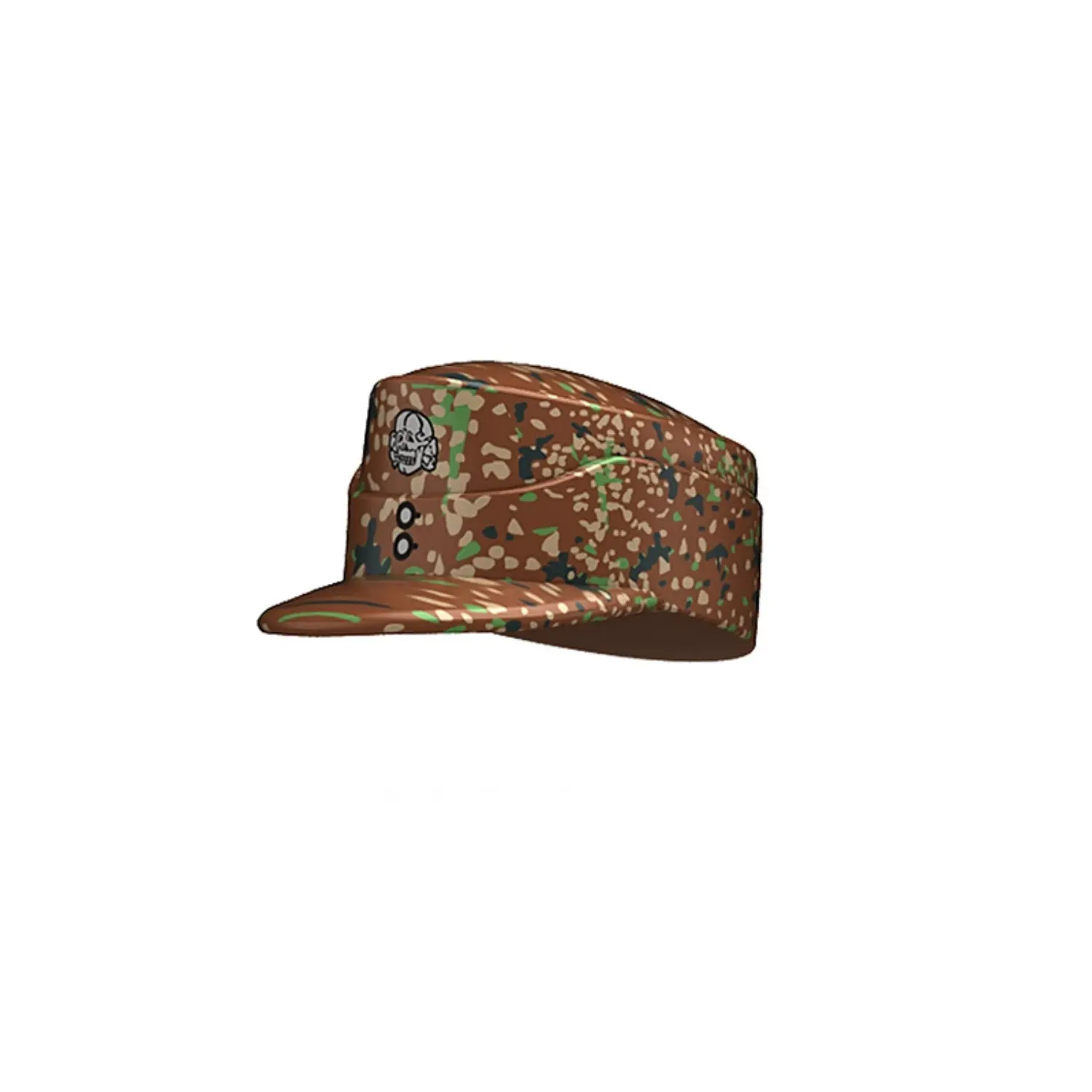 Custom Piece Miniature – German M43 Field Cap features a "Pea Dot ...