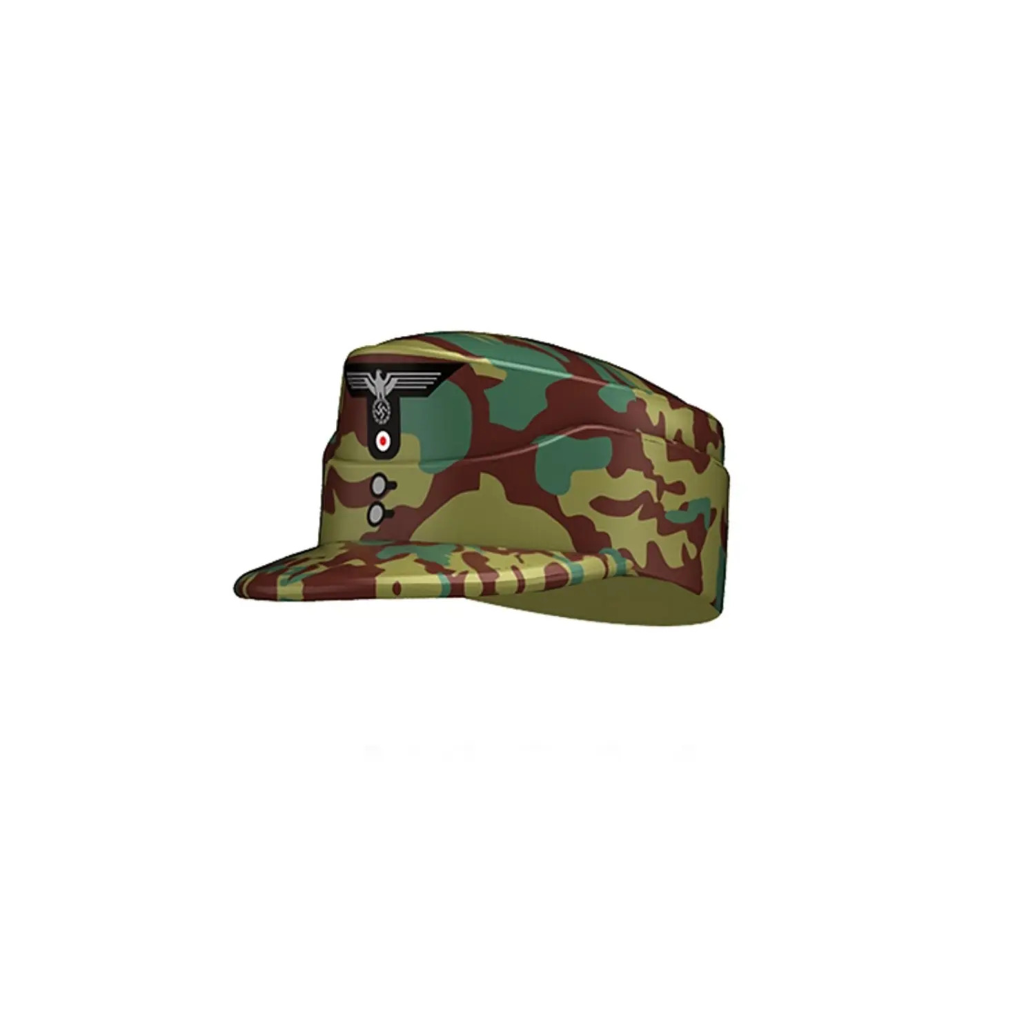 Custom Piece Miniature – German M43 Field Cap features a green and ...