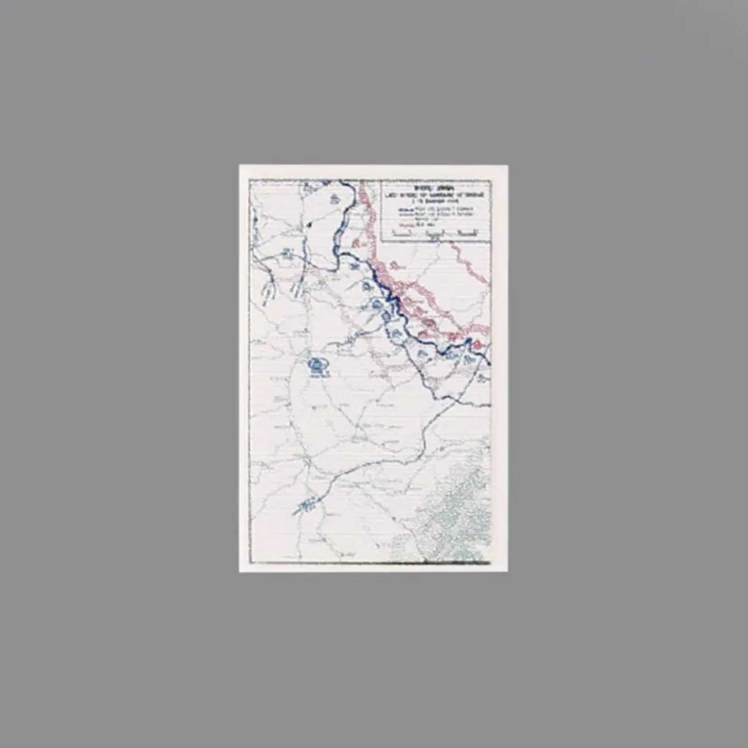 Custom Piece Printed Tile – 1944 U.S. Third Army's Lorraine Offensive ...