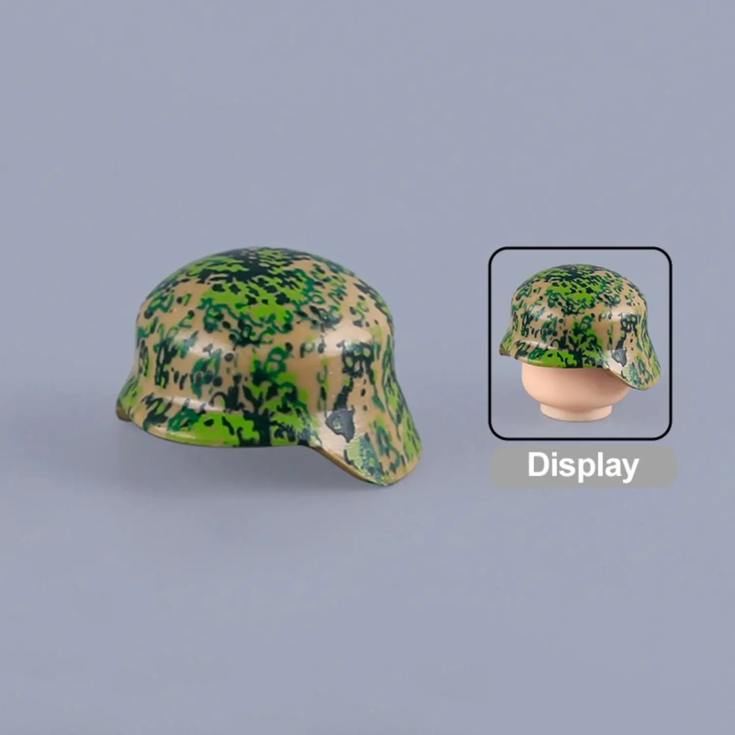 Custom Piece Miniature – German M35/M42 Stahlhelm (Spring Green ...