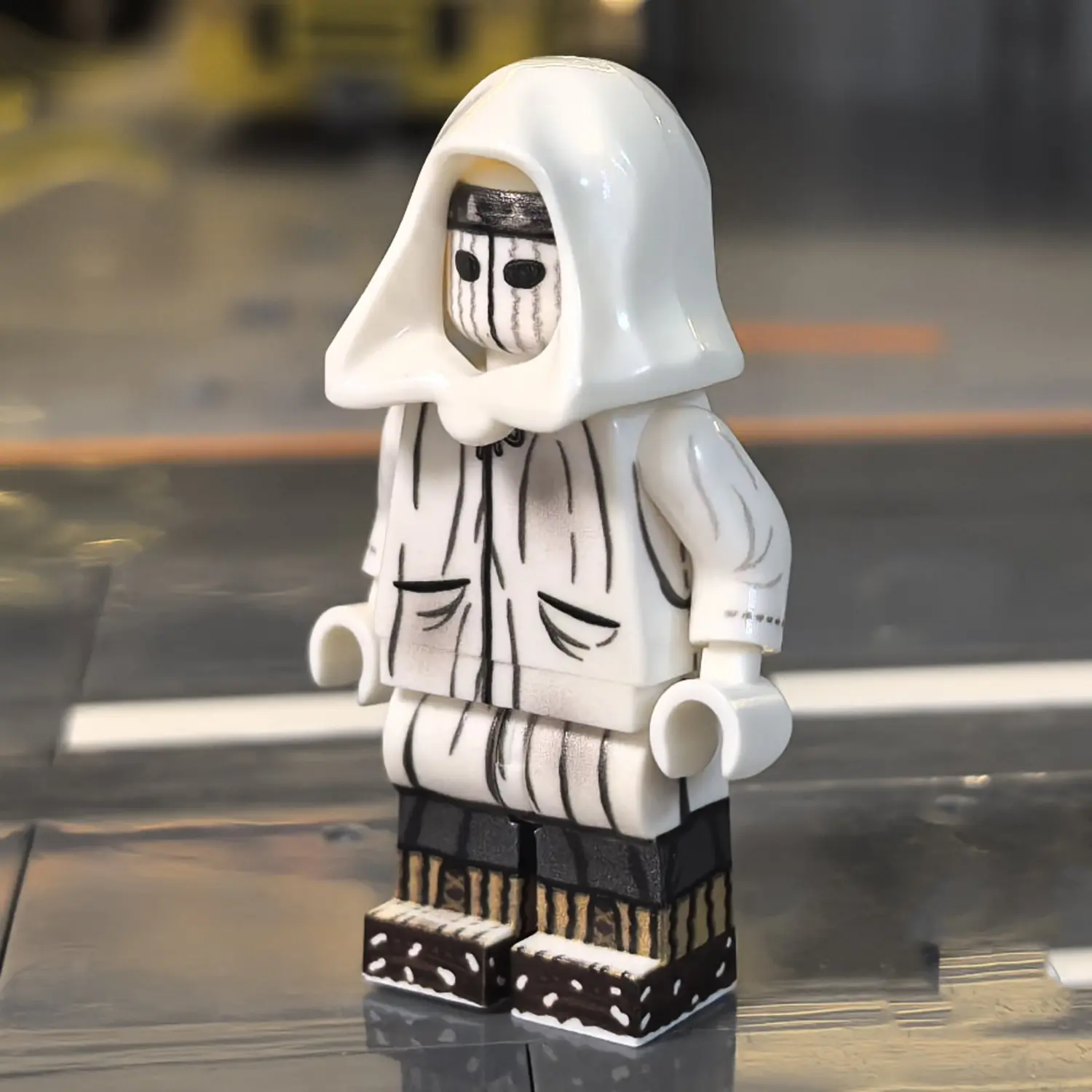 Minifigure - Finnish Army Sniper / "The White Death" (Simo Häyhä ...