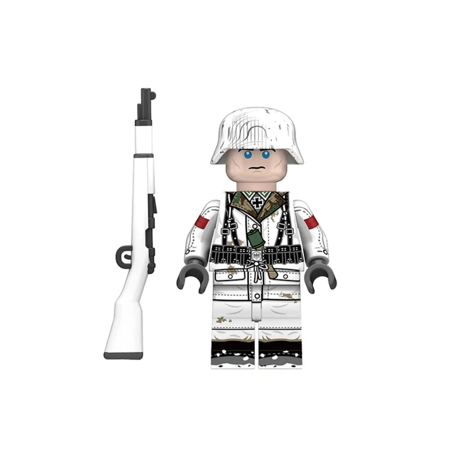 Minifigure - German Wehrmacht Winter Infantryman / Rifleman (Equipped ...